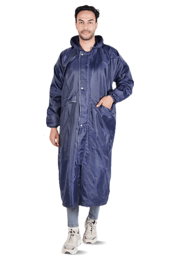 Oversees Reversible Knee Long Raincoat PVC – Oversees